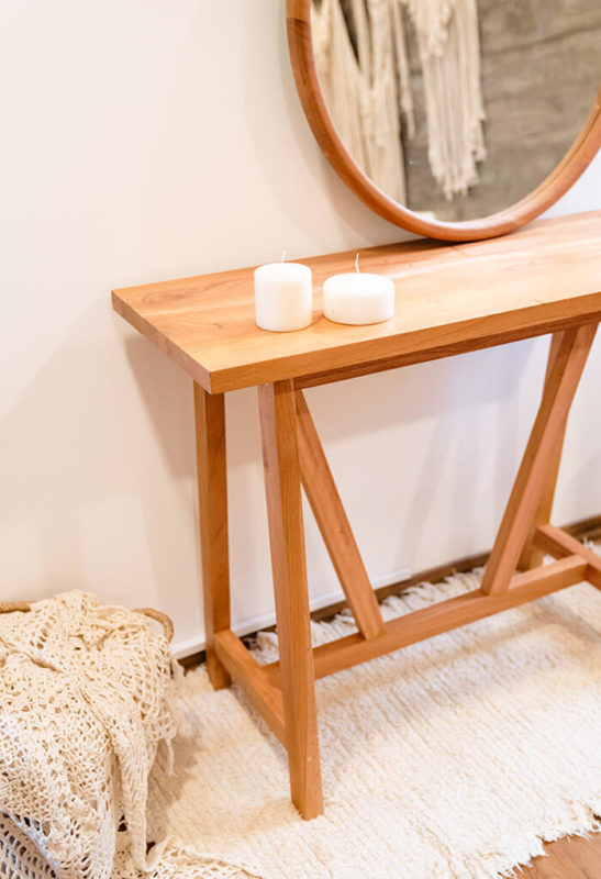 Mesa recibidora Baritú – aserrán